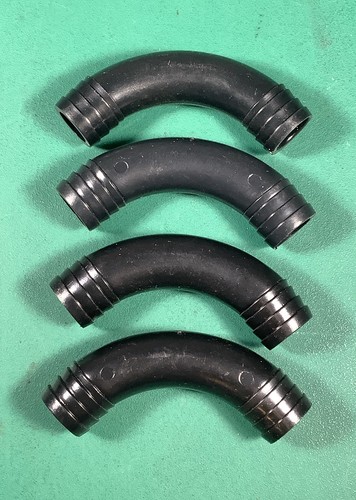 Rigid Elbows for Fluval 103/203 Canister Filter | 4 Lot | 12mm ~1/2 ...