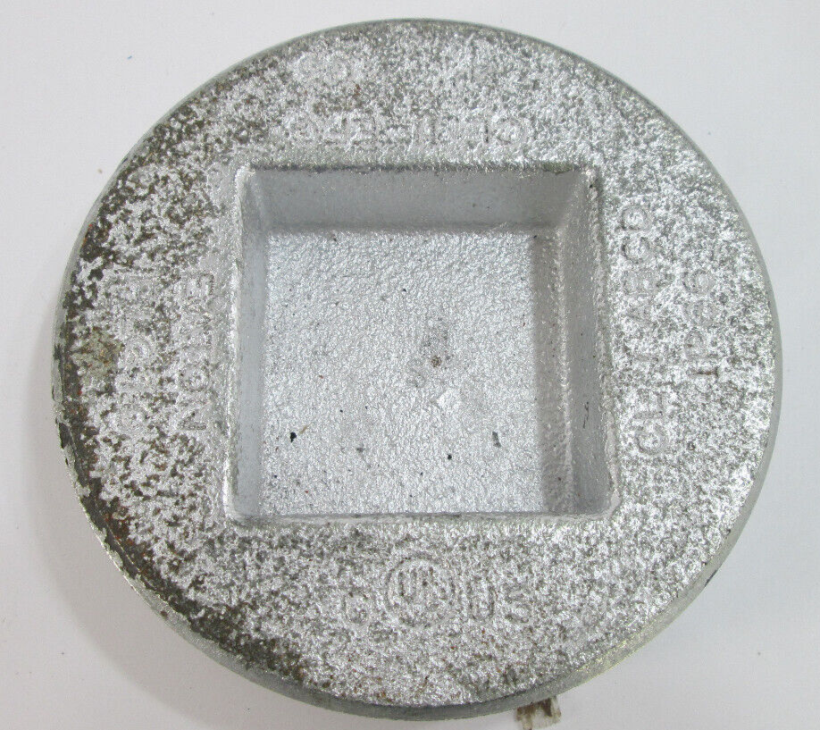 Eaton - PLG10 - Recessed Explosion - 4" Proof Pipe Plug Fitting - Lot ...