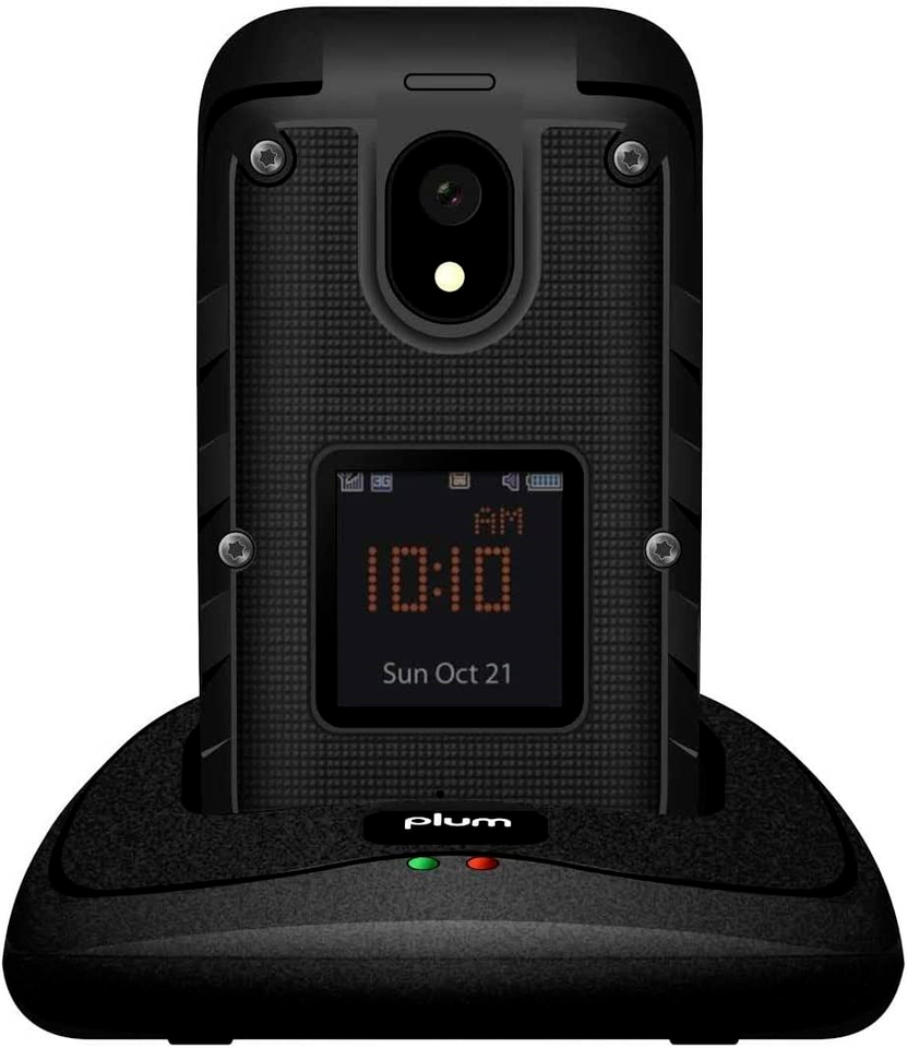 Plum RAM Plus | 4G LTE Unlocked Rugged Flip Phone | Orange | Dual SIM ...