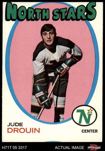 1971 Topps #68 Jude Drouin North Stars 2 - GOOD | eBay