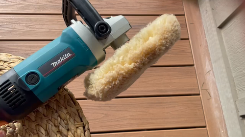 Makita 9227c 7" Polisher Sander Polisher Variable Speed w/Bag & extras ...