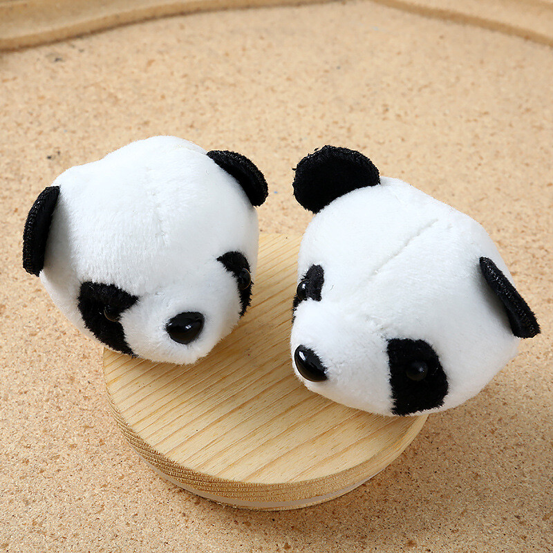Crystal Ultra Soft Panda Brooch Keyring Necklace Decoration Gift Toy | eBay