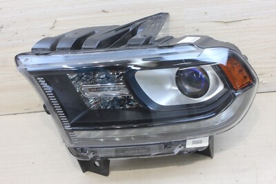 14-20 DODGE DURANGO HEAD LIGHT HEADLIGHT OEM HALOGEN W/ LED DRL TABS OK ...
