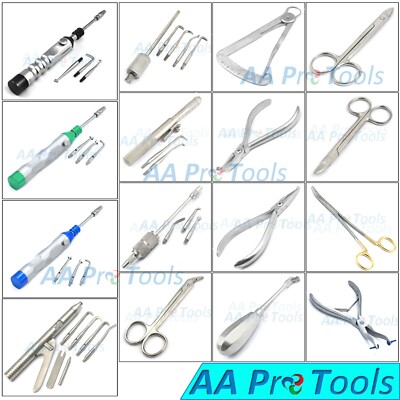 Range of Dental Crown Removal Instruments Kits, Ortho Dent (Pick-Up ...