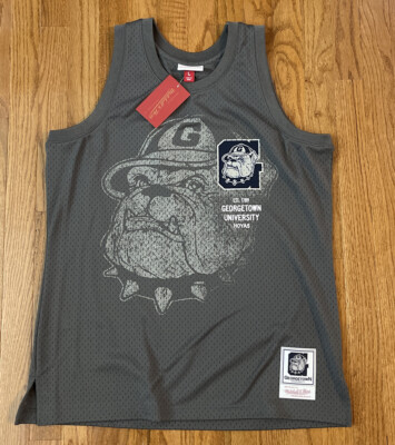 Georgetown Hoyas Men's Mitchell & Ness Big Face Shadow Jersey Tank Top ...