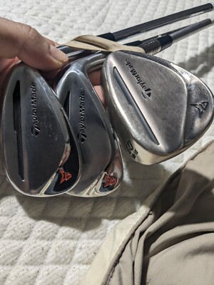 right TaylorMade Milled Grind 2 chrome wedge set.52,56,60.MG2 | eBay