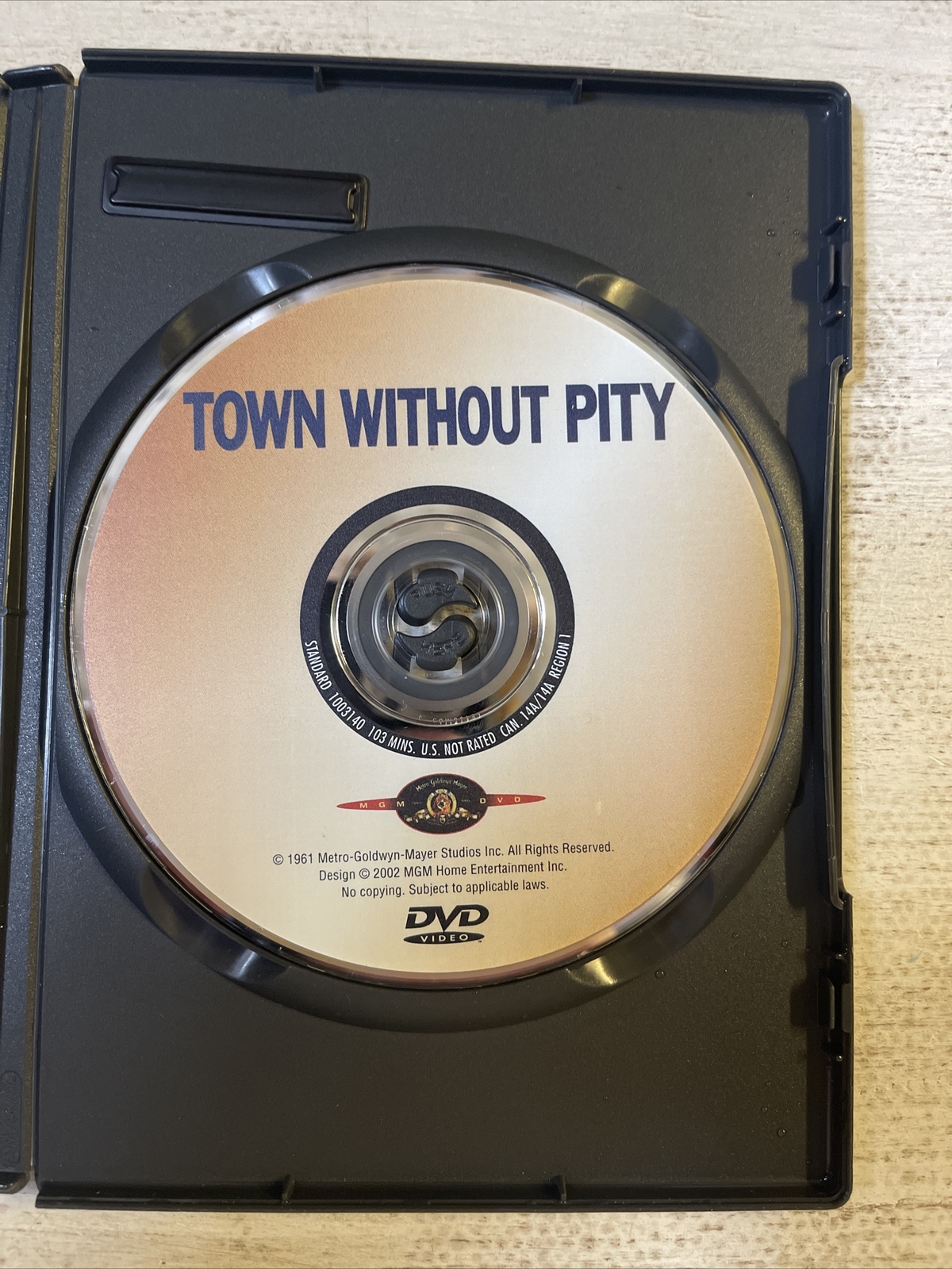 Town Without Pity Kirk Douglas 1961 Region 1 B&W DVD Classic Film Movie ...