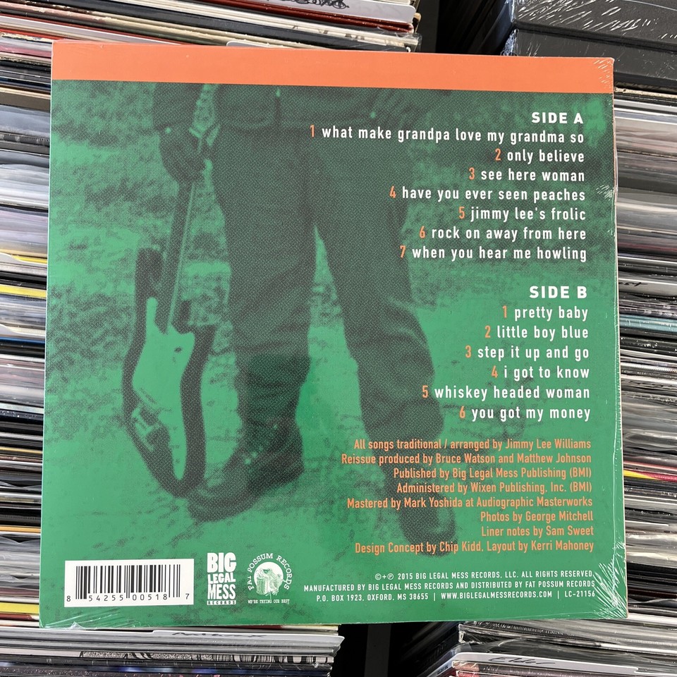 Jimmy Lee Williams - Hoot Your Belly - NEW VINYL LP RECORD ALBUM Fat ...