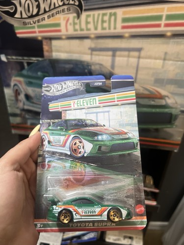 2x HOT WHEELS SILVER SERIES 7-ELEVEN TOYOTA SUPRA 711 EXCLUSIVE - NEW ...