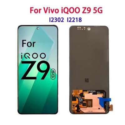 For Vivo iQOO Z9 5G I2302, I2218 AMOLED Display Full Touch LCD Screen ...