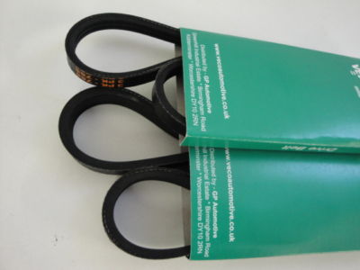 Rover 75 1.8 1.8T Alternator and Power Steering Drive Belts AIR-CON ...