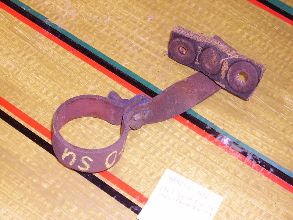 1940 Packard SU-8 Exhaust Pipe Bracket/Hangar. Rear. | eBay