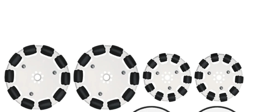 PITSCO TETRIX OMNI Wheel #736466, 4" & #731132, 3" - 4pc - NEW sealed ...