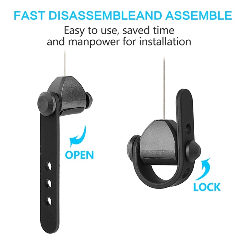 3/6pcs VR Cable Management Pulley System for Vive Rift S PS for Windo ...