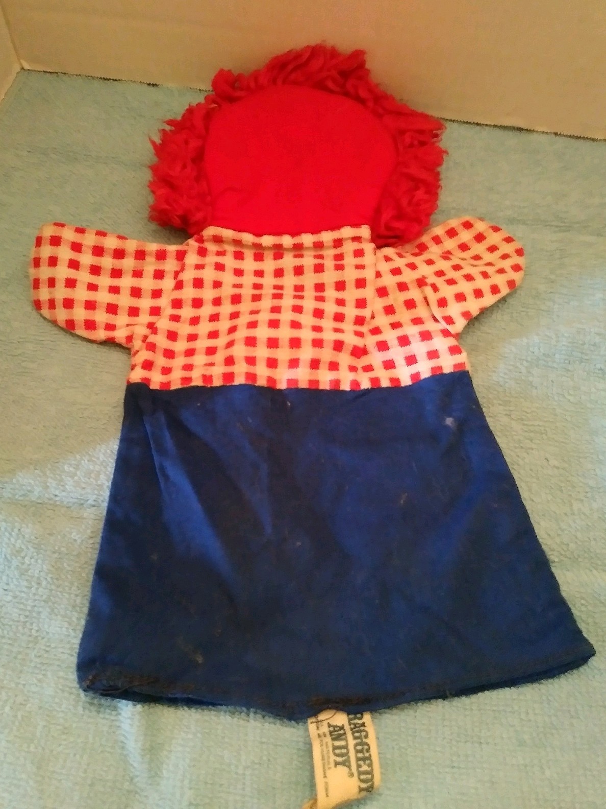 Vintage Raggedy Andy Hand Puppet. 11” cloth 1970's Knickerbocker | eBay