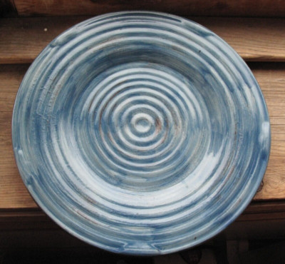 Vintage Alco Industries "Frontier" Blue Salad Plate 8-7/8" Multiples ...