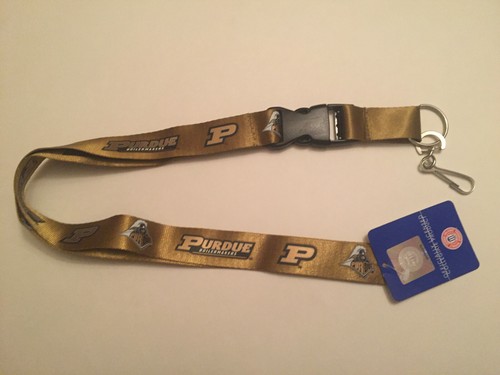 NCAA Purdue University Boilermakers 24" BREAKAWAY LANYARD keychain ...