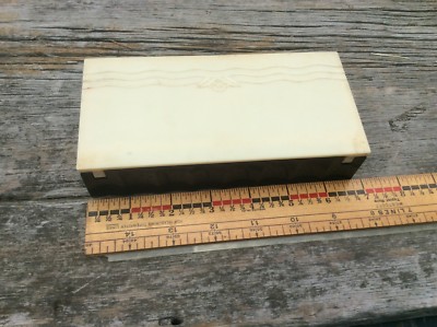 Decorative Bake Lite Sewing Box , White & Black | eBay