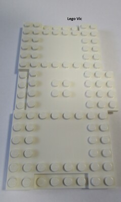 Lego 18922 Brick 8x16x2/3 White Blanc city Farm 60346 Disney 43180 new ...