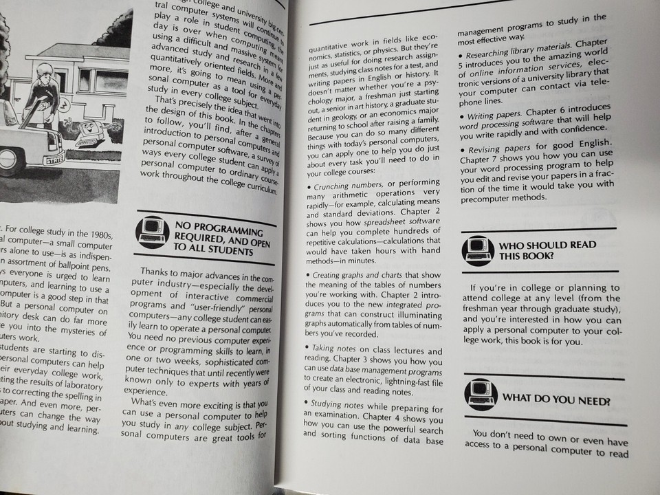 College Student's Personal Computer Handbook, 1984, Bryan Pfaffenberger ...