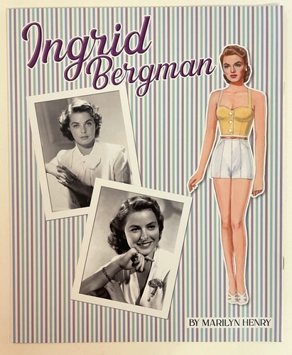 **Classic Hollywood Star ** INGRID BERGMAN PAPER DOLL BOOK by Marilyn ...