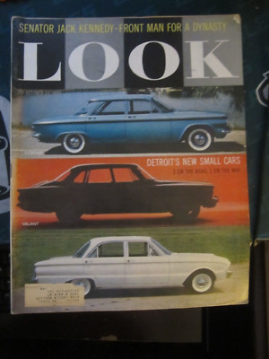 Look Magazine October 13 1959 Detroit's New Small Cars Corvair Valiant ...