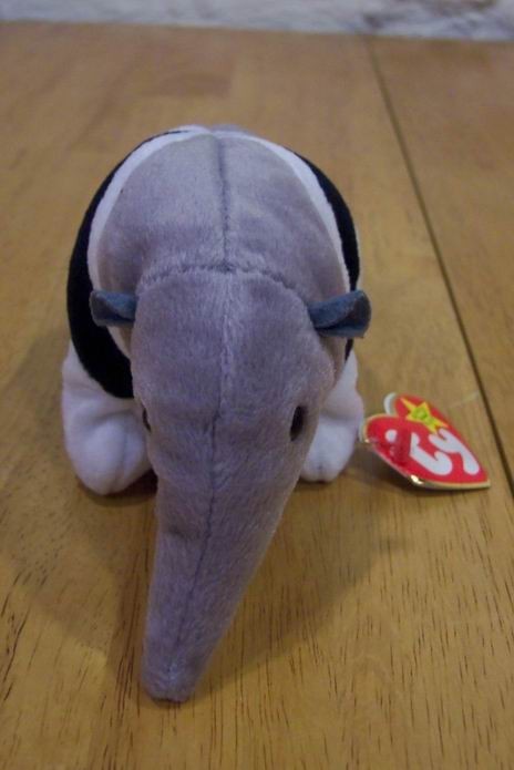 TY Beanie ANTS THE ANTEATER Plush Stuffed Animal NEW | eBay