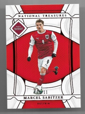 2022 Panini National Treasures World Cup Red Base Card : Marcel ...