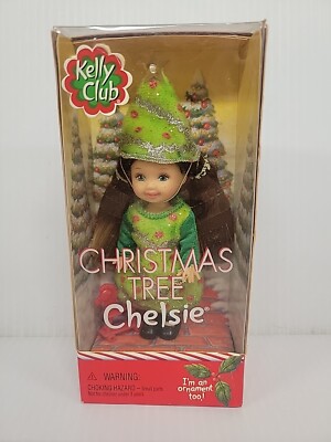 2001 Christmas Tree Chelsie Mattel Barbie Kelly Club NEW | eBay