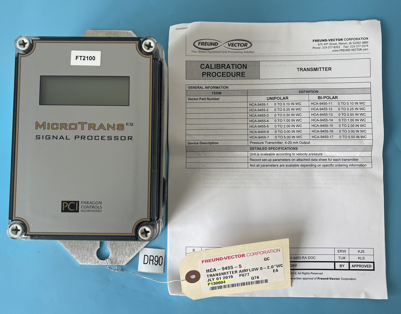 *NEW NO BOX* Paragon PCI Microtrans Signal Processor HCA-9455-5 W.O ...