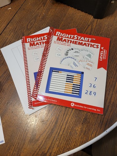 RightStart Mathematics Level A Lessons, Worksheets, Appendix 2nd ...