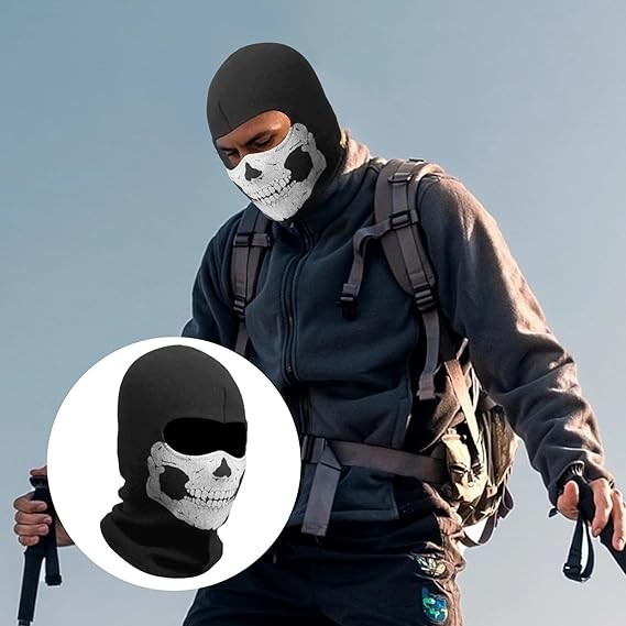 Call of Duty Ghost Mask, Skateboard Motorcycle Full Face Skull ...