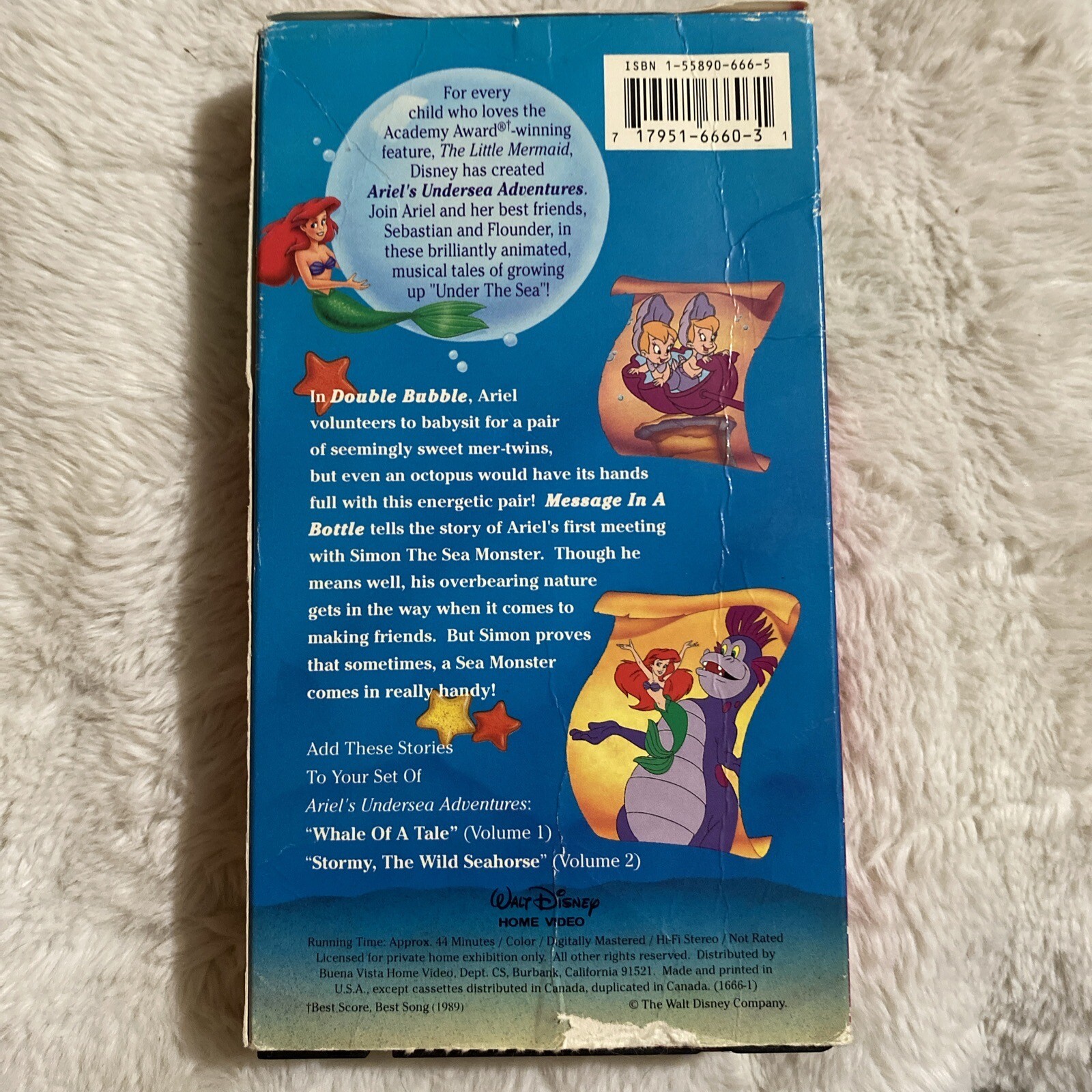 Disneys the Little Mermaid - Ariels Undersea Adventures - Double Bubble ...