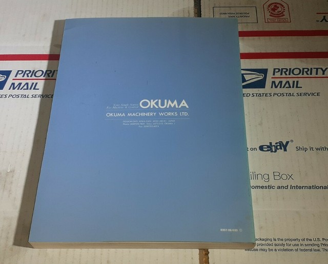 OKUMA IGF-L3 OSP500L-G / OSP5000L-G OPERATION MANUAL (6th Edition ...