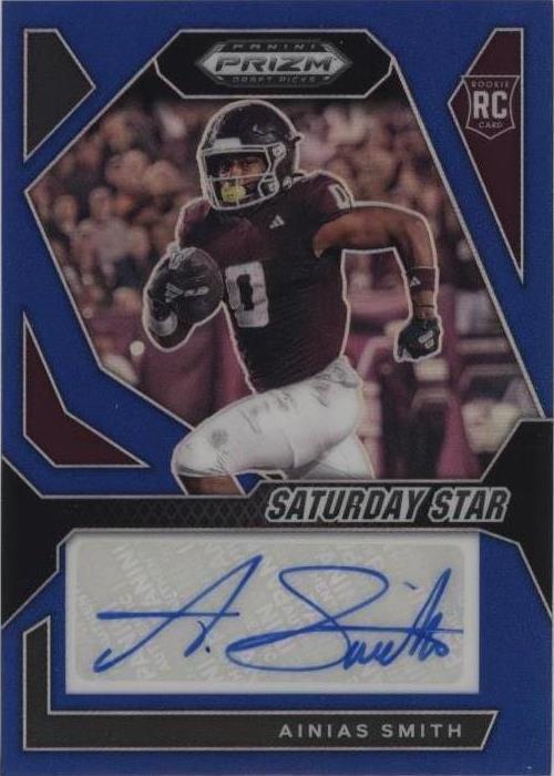 2024 Panini Prizm Draft Picks - Saturday Star Signatures Ainias Smith # ...