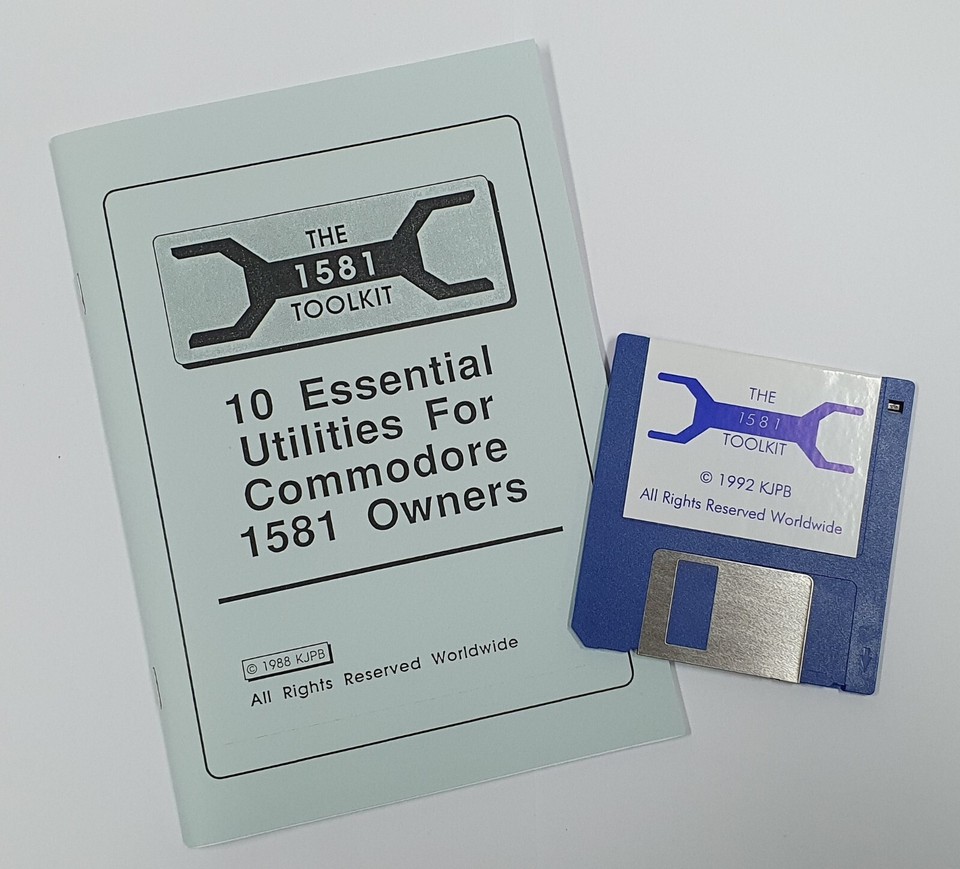 THE 1581 TOOLKIT 10 Essential Utilities for Commodore 1581 Owners- [F02 ...