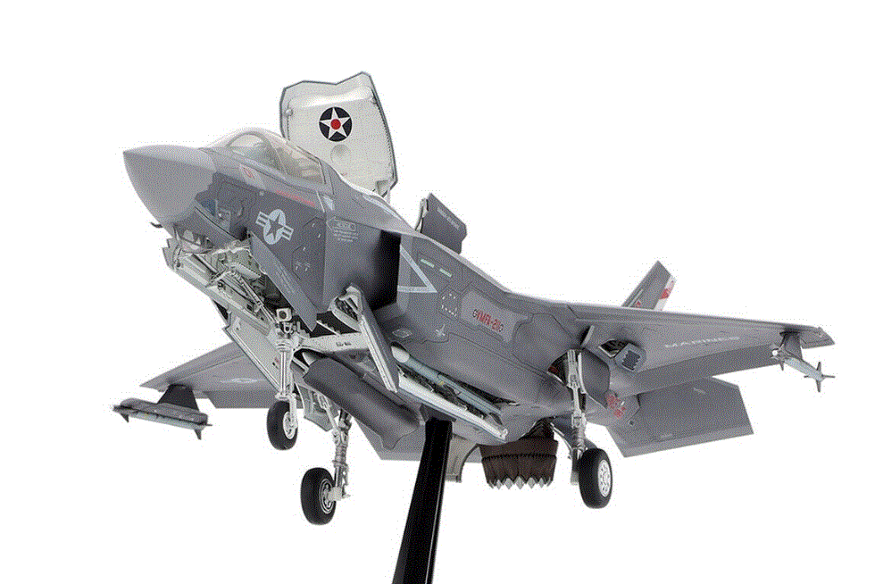 TAMIYA 61125 1/48 F-35B LIGHTNING II with UK Lightning Force Decals ...
