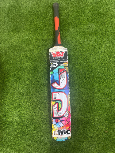 Coconut Wood JD Sports Cricket Bat for Indoor & Outdoor Cricket by Crox ...