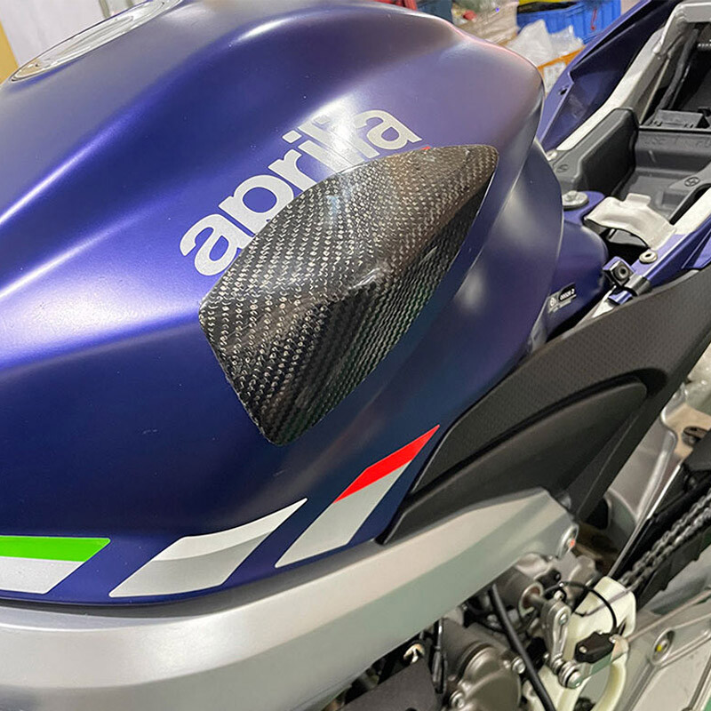 100% Carbon Fiber Side Tank Covers Sliders Protector For Aprilia RS660 ...
