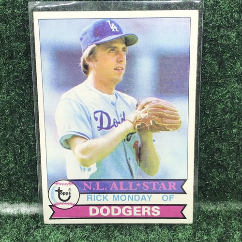 1979 Topps #605 Rick Monday Los Angeles Dodgers All Star Baseball Card ...