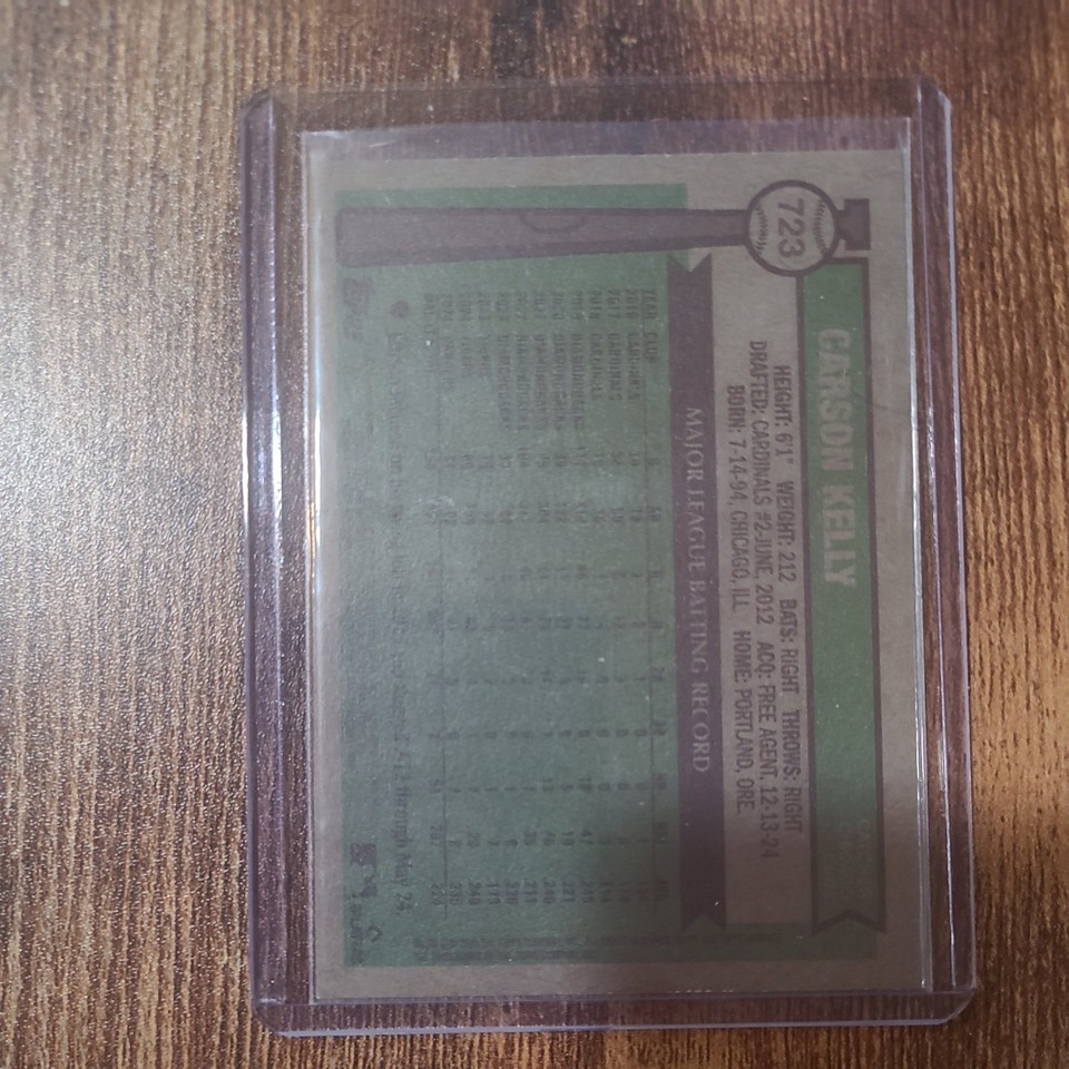 2025 Topps Heritage High Number SP - Carson Kelly #723 | eBay