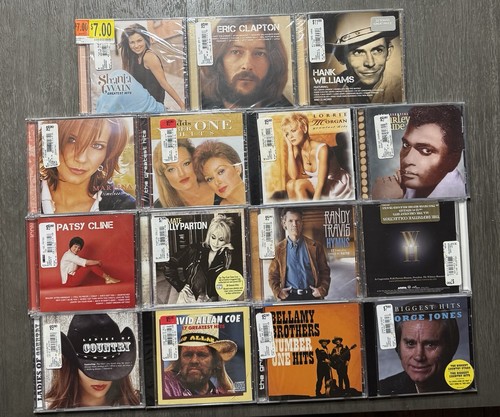 Lot Of 15 Brand New Assorted Country CDs Various Artists | eBay