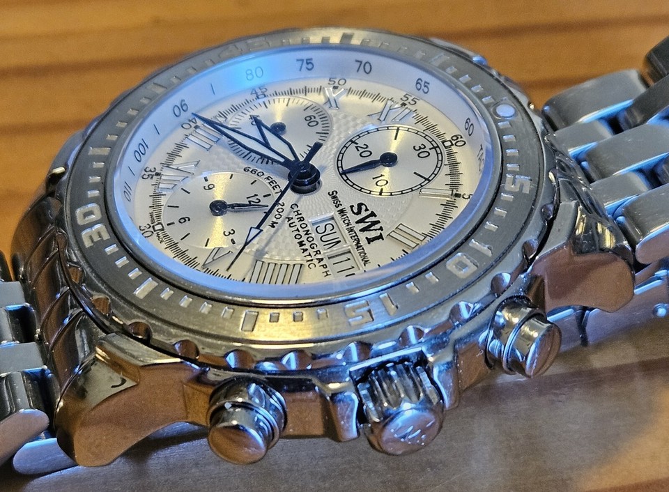 Swiss Watch International Limited Edition 1/500 Sapphire SWI Automatic ...