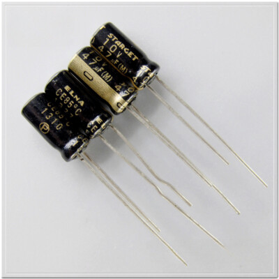 ELNA Black Gold STARGET Series 47uF/10V 5x11mm Audio Electrolytic ...