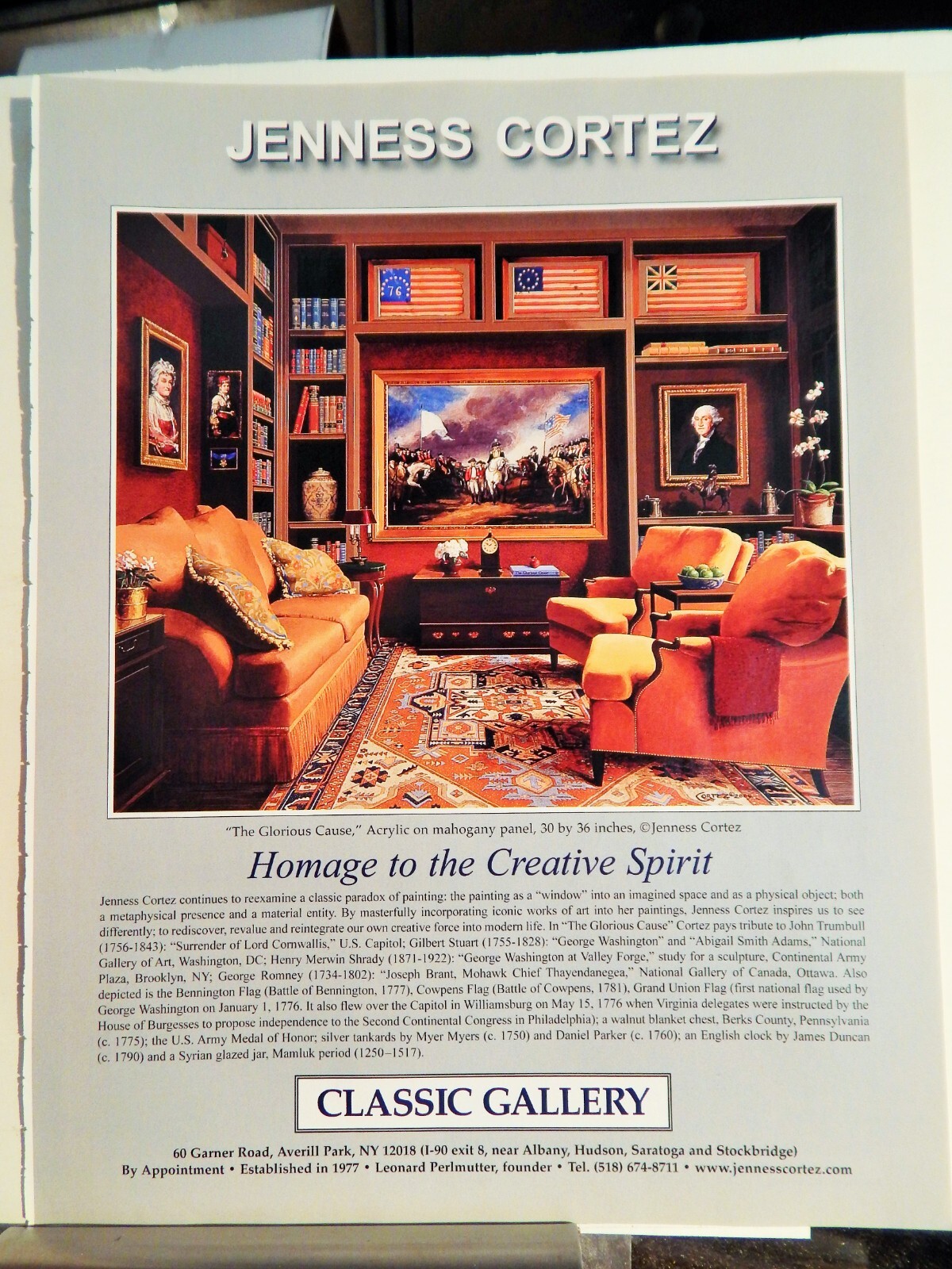 JENNESS CORTEZ ART PIECES VTG ORIG 2009-2 ADVERTISEMENT | eBay