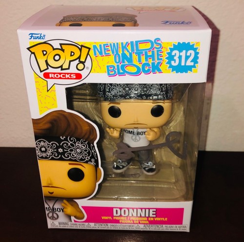 Donnie Wahlberg New Kids On The Block #312 Signed Funko Pop PSA RARE B2 ...