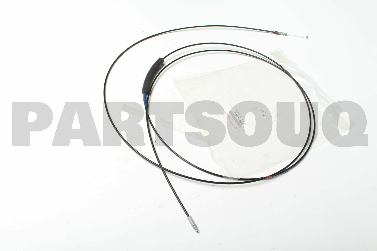 6460712860 Genuine Toyota CABLE SUB-ASSY, LUGGAGE DOOR LOCK CONTROL ...