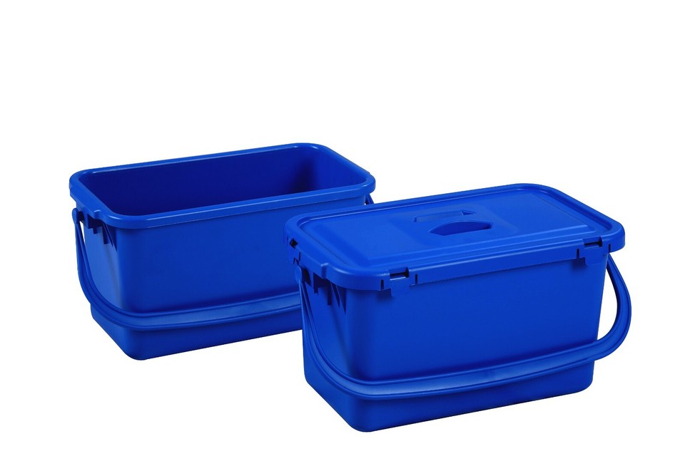 Bayersan Blue Window Cleaning Bucket With Lid - 15 litres | eBay UK