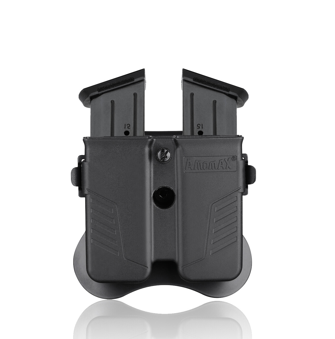 Dual Magazine Holder fits Double / Single stack 9mm, 40 cal mags | eBay