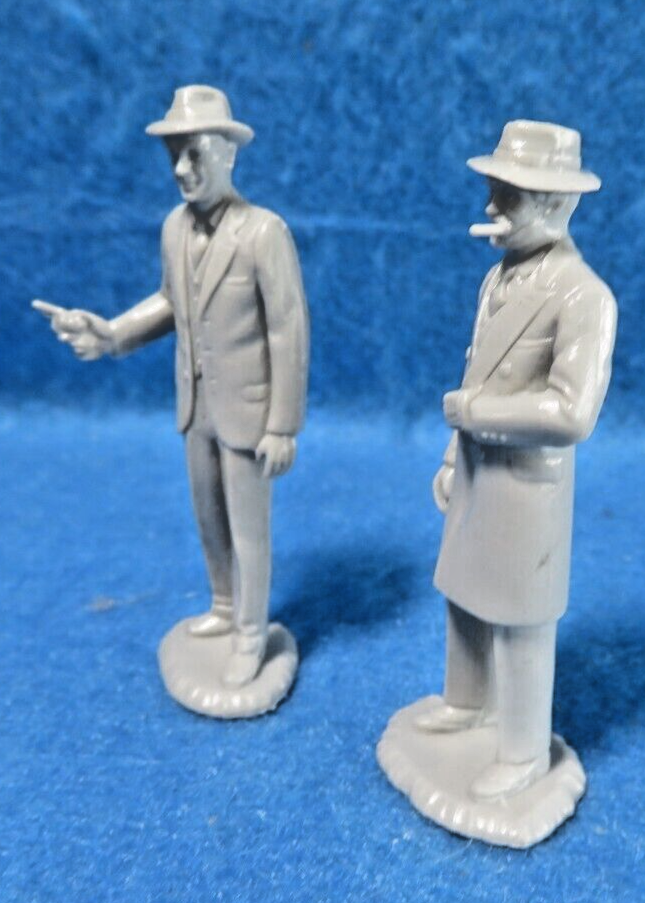 MARX Reissue, Untouchables - Al Capone & Elliot Ness Character Figures ...